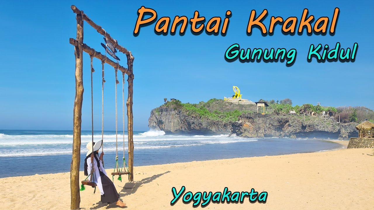 Pantai Krakal Gunung Kidul Yogyakarta Salah Satu Pantai Selatan Yang Indah - YouTube