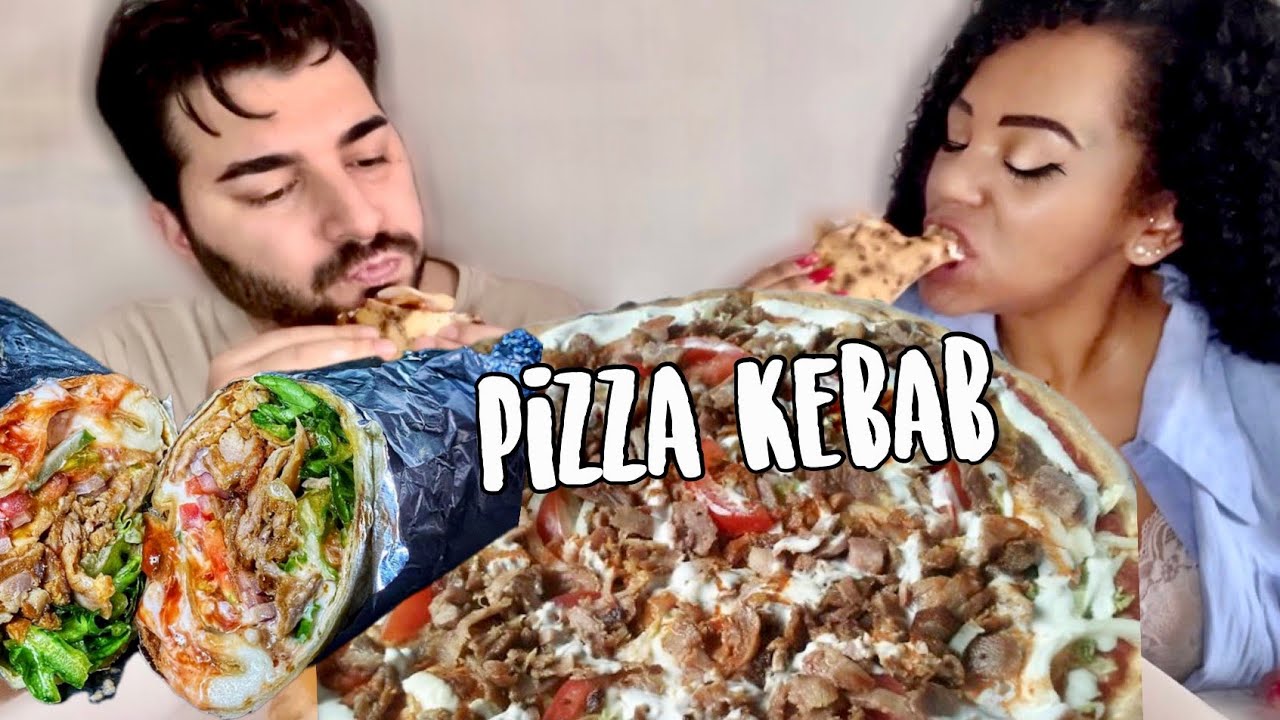 MUKBANG 🍕PIZZA KEBAB GIGANTE🌯 EATING SHOW ITA - YouTube