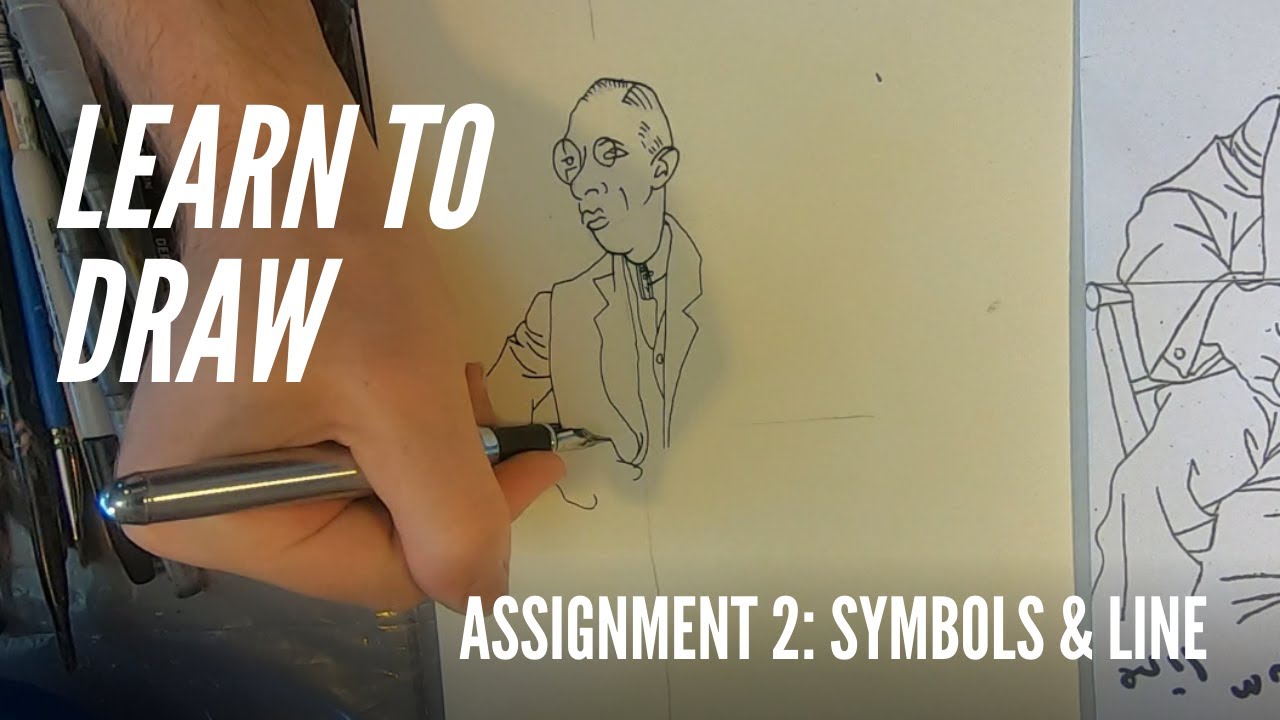 Learn to Draw Assignment 2: Ink and Learning To See - YouTube