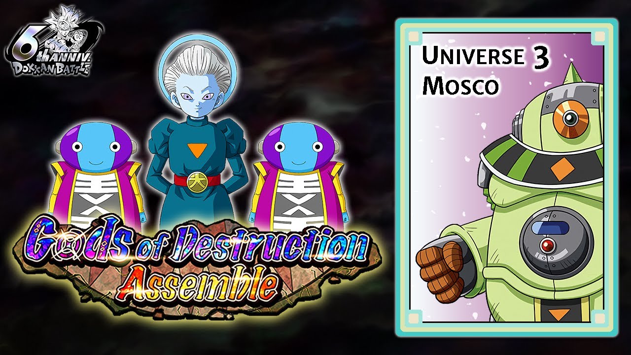 GODS OF DESTRUCTION ASSEMBLE! - MOSCO DEFEATED | DBZ: Dokkan Battle ...