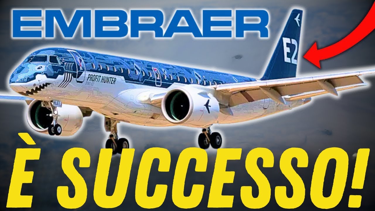 Il NUOVO Embraer E2 DISTRUGGERÀ l'intero Settore Dell'Aviazione! - YouTube
