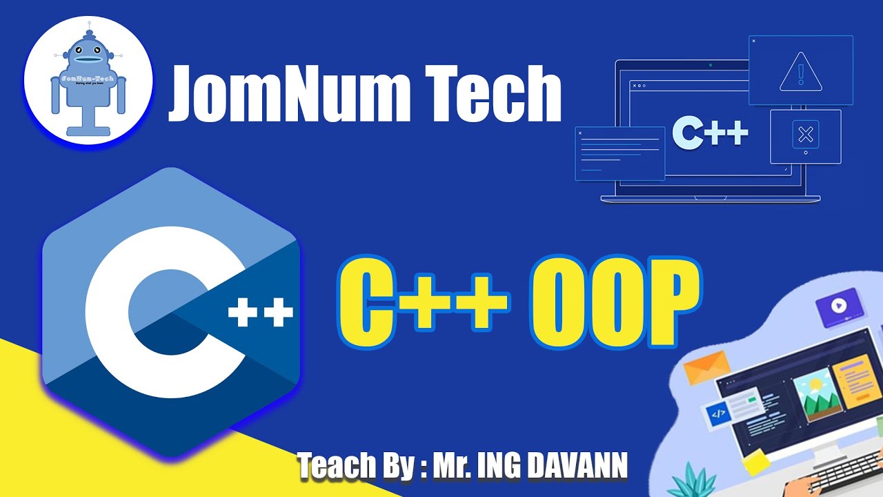10.ការប្រើប្រាស់This pointerក្នុងភាសាC++ OOP | C++ OOP | C++ Tutorial | Full Course - YouTube