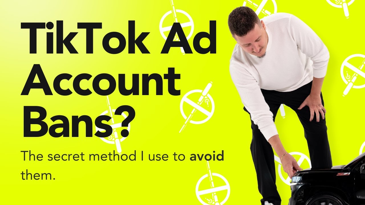 tiktok ads account banned? not anymore. (bulletproof method) - YouTube