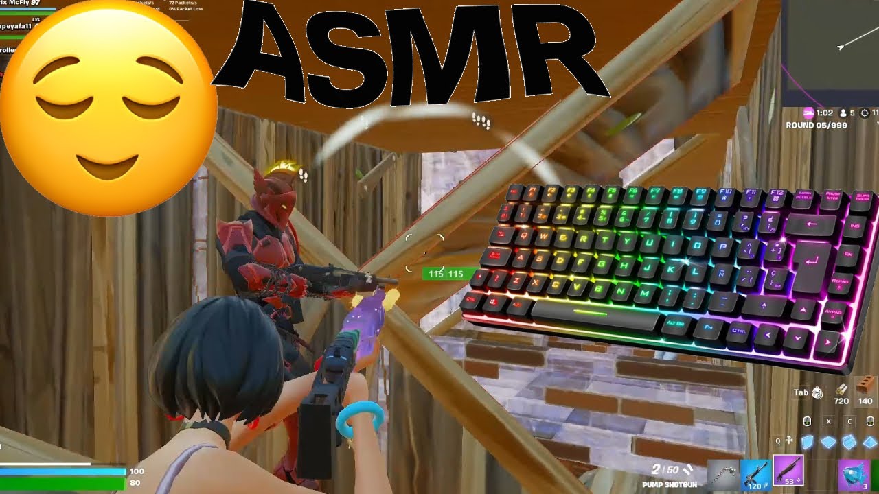 ASMR CHILL 🤤 FORTNITE GAMEPLAY BOXFIGHTS | 4K 120FPS - YouTube