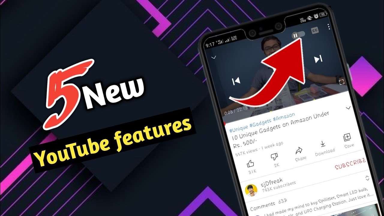 Top 5 new YouTube features November 2020 || most useful for you - YouTube