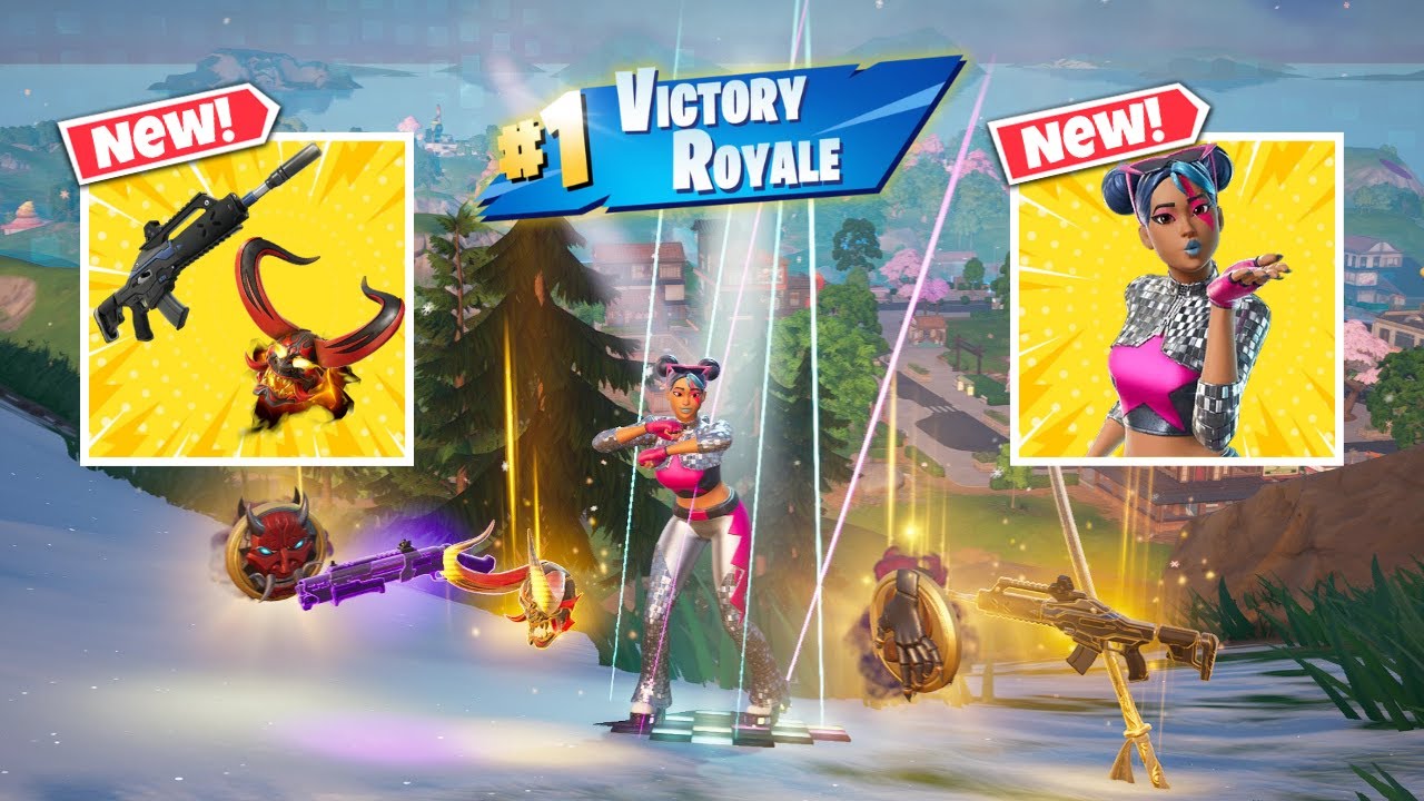 SPARKLE DIVA vs New Mythic Weapons & All Medallions Challenge (Fortnite ...