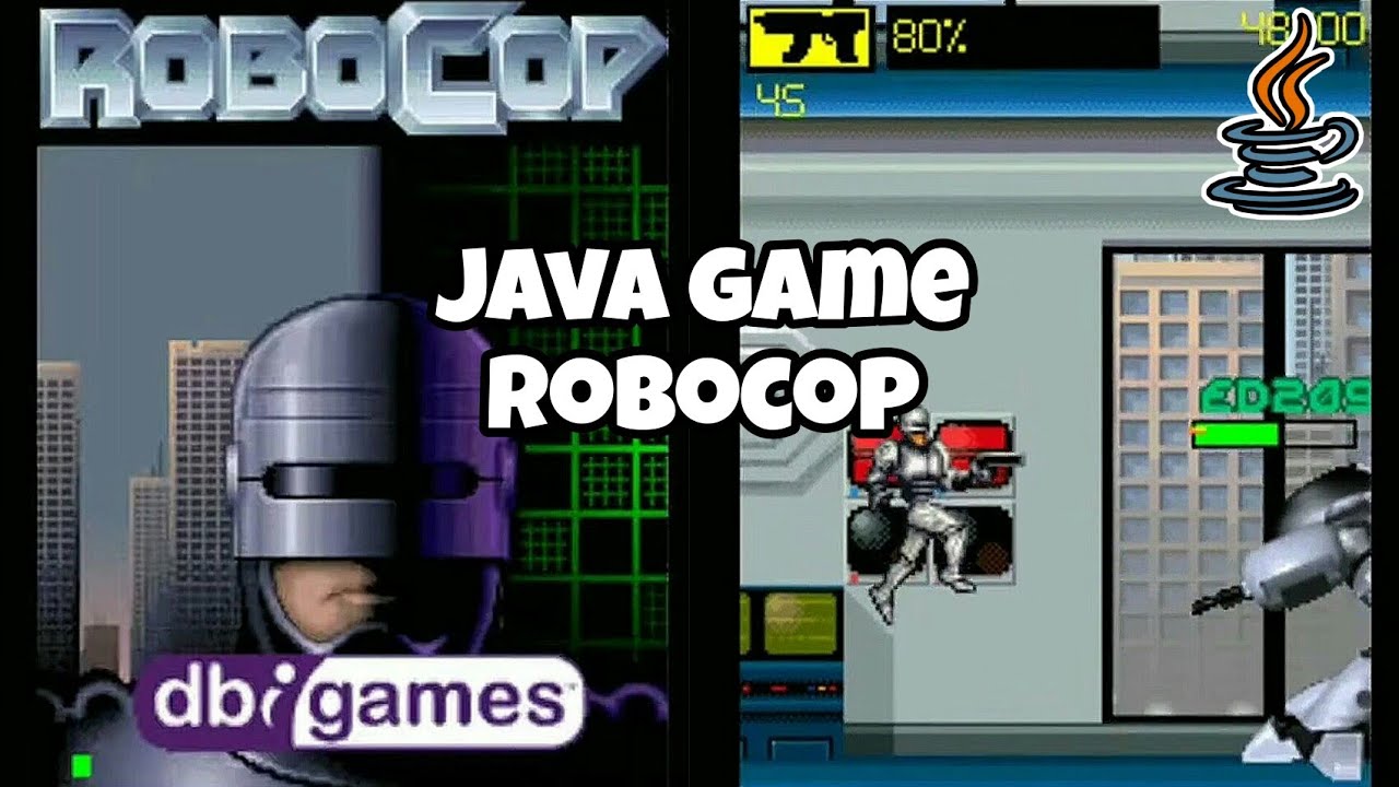 RoboCop Java Game From dbi games 2004 playthough - YouTube