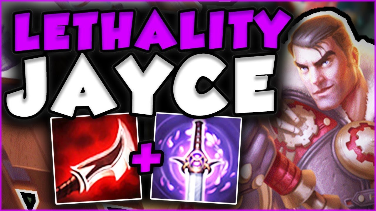 NEW DUSKBLADE ON JAYCE MAKES HIM UNSTOPPABLE! FULL LETHALITY JAYCE TOP ...