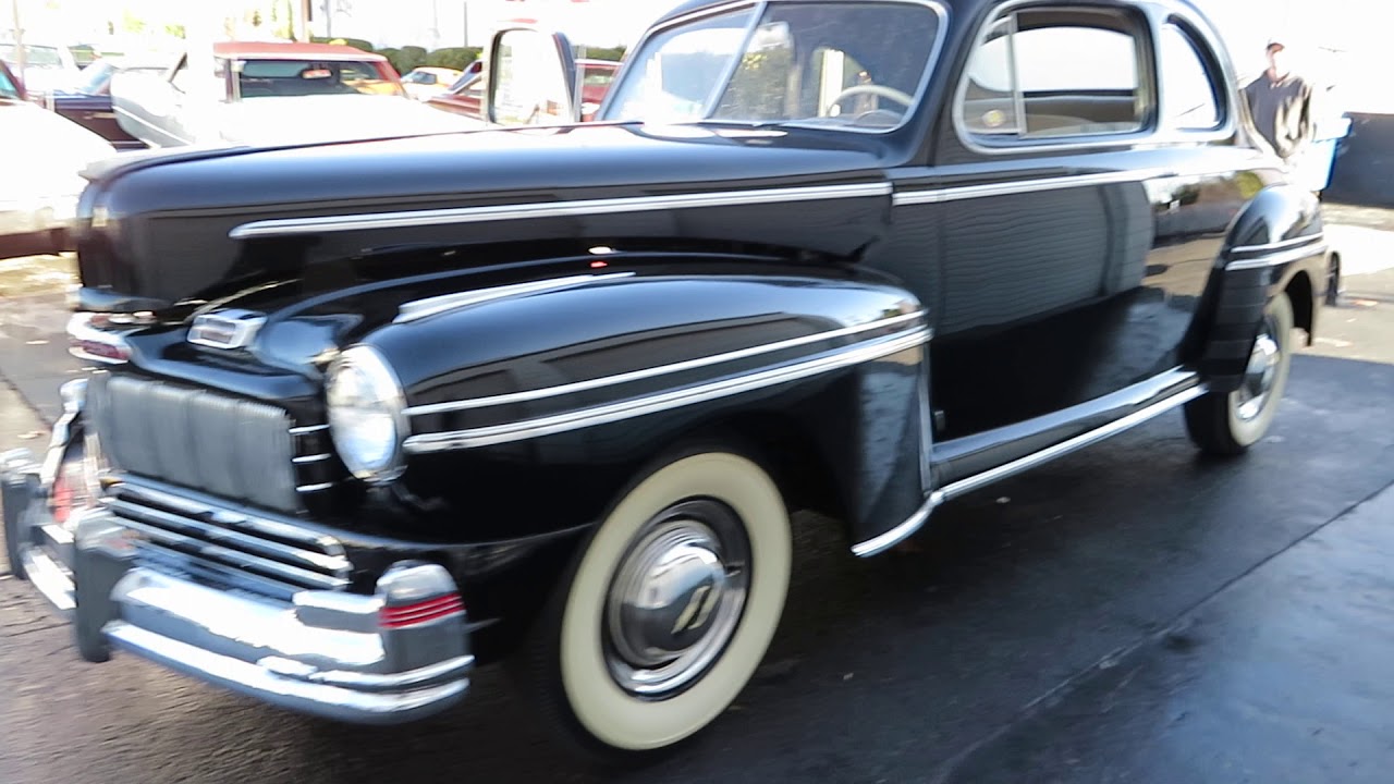 1947 Mercury Coupe For Sale At American Motors San Jose - YouTube