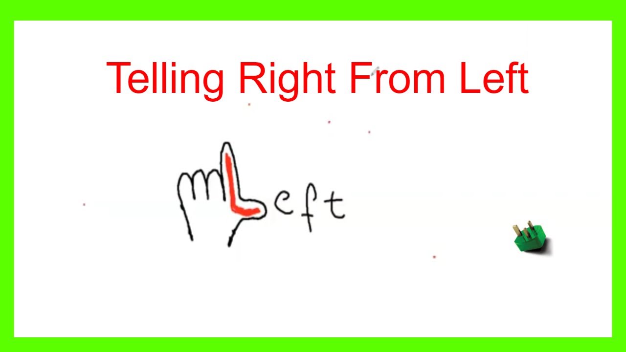 Telling left from right - Teacher resources - YouTube