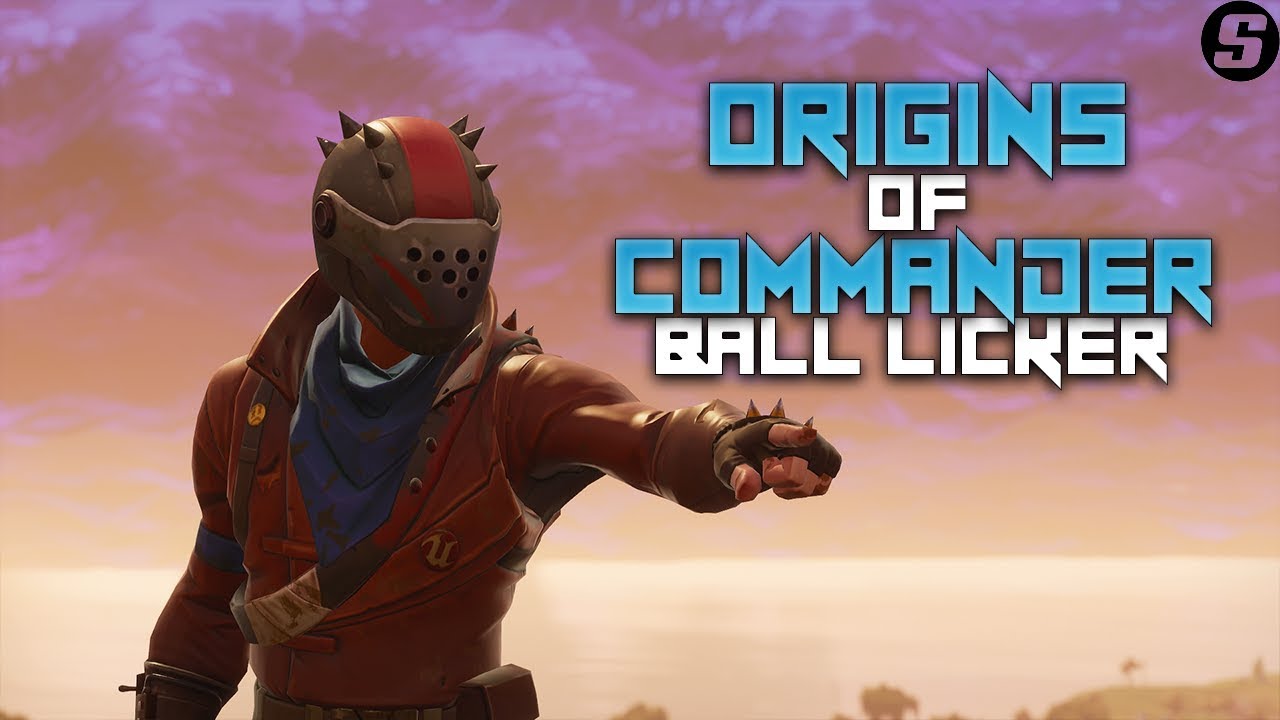 The Origin Of Commander Ball Licker - A Fortnite Skit - YouTube