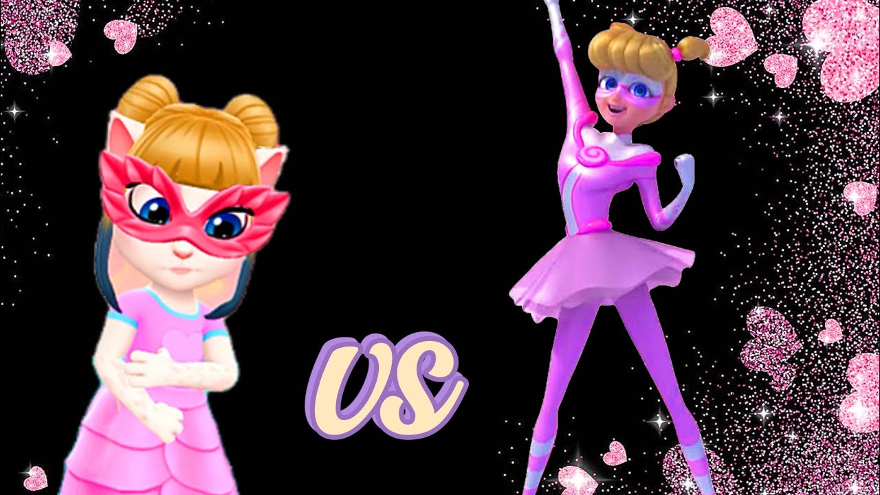 Pigella vs My talking Angela 2 makeover/My talking Angela 2/trending ...