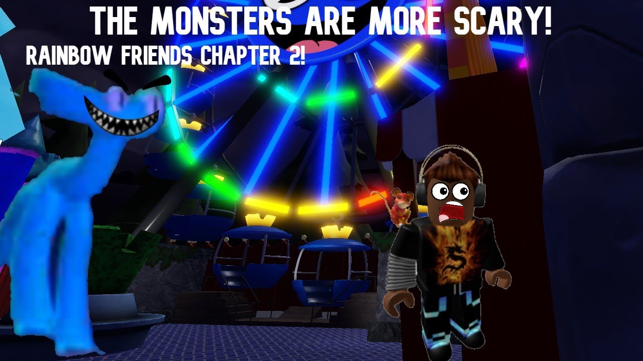The monsters are more scary! | Rainbow Friends Chapter 2 - YouTube