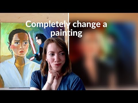 Painting Reylo and then Changing it Completely