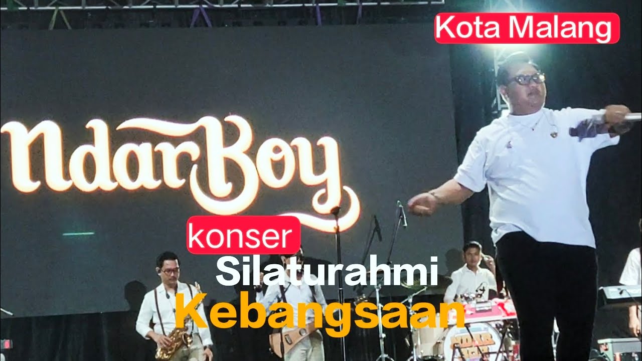 NDARBOY - Konser Silaturahmi Kebangsaan 2024 di Kota MALANG - YouTube