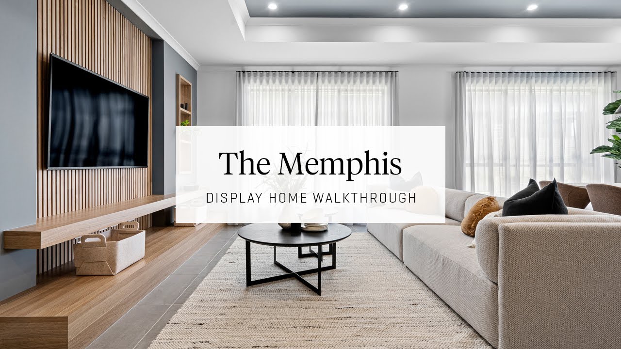 The Memphis - Display Home Walkthrough - Home Group VIC - YouTube