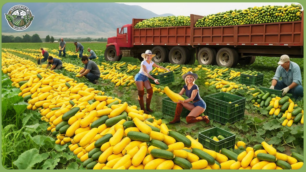 Amazing 2025 Harvest Rush - How Farmers Reap Million Tons of Crops In ...