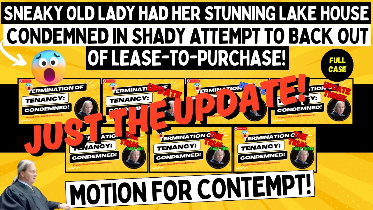 SNEAKY Old Lady Had Stunning LAKE House CONDEMNED In SHADY Attempt To ...