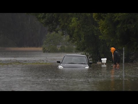 Europe is suffering from natural disasters! Hurricane and flood in ...