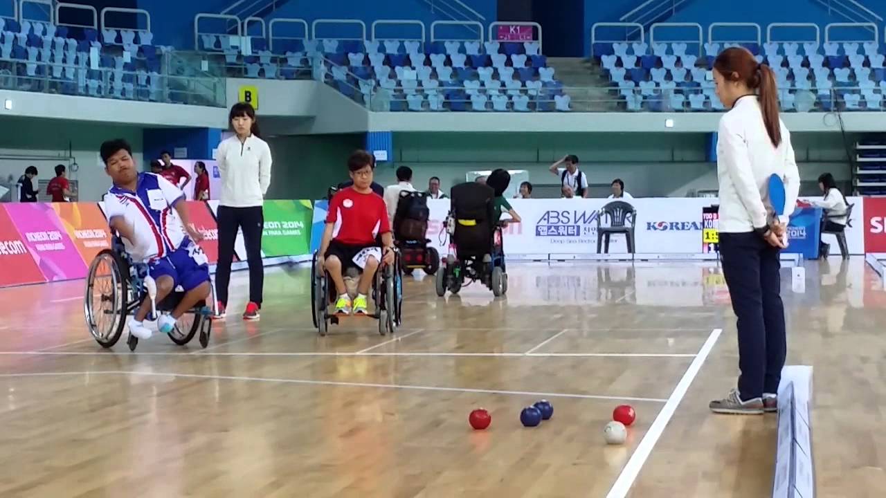 TOP Level Boccia match - YouTube