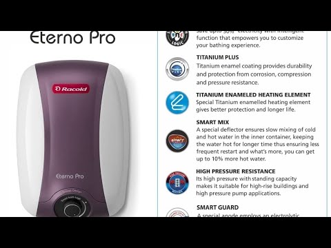 Racold eterno pro 10 L vertical Geyser unboxing by Amazon #racold # ...