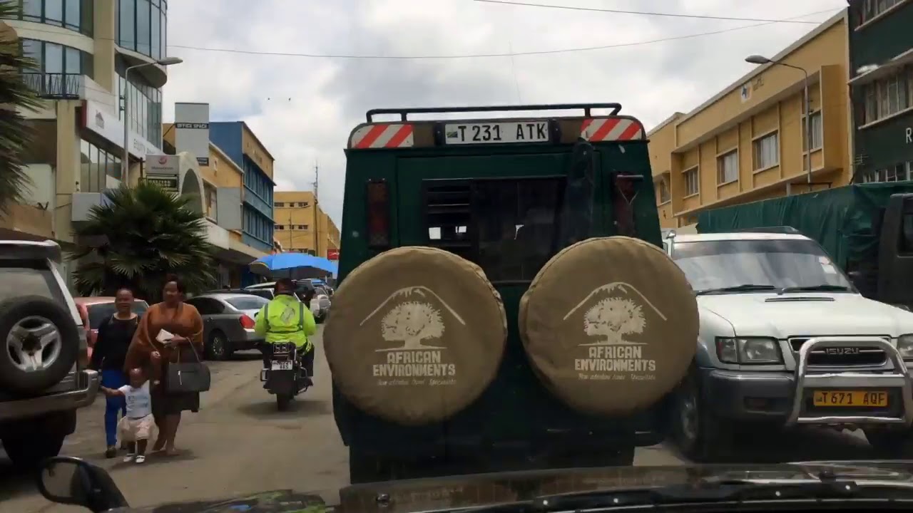Road trip - On the Roads of Africa Part I (Arusha Region) Time lapse ...