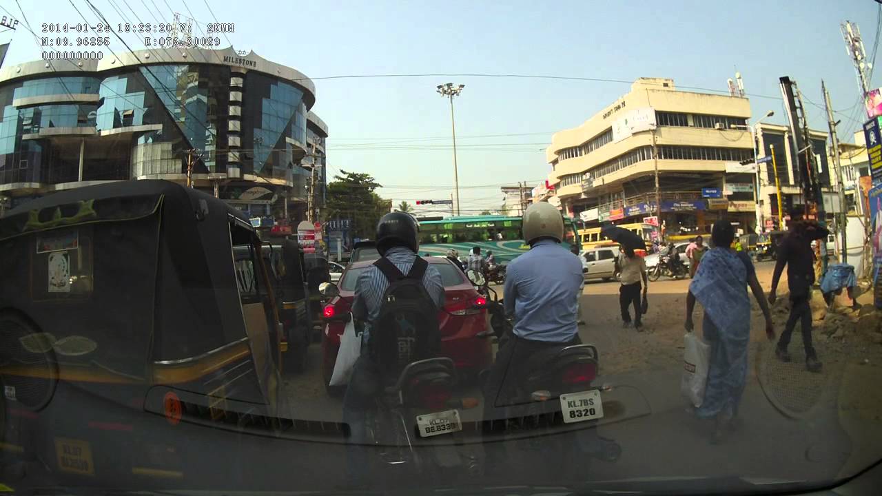 Kadavanthra Junction Signal - Ernakulam / Cochin / Kochi - YouTube