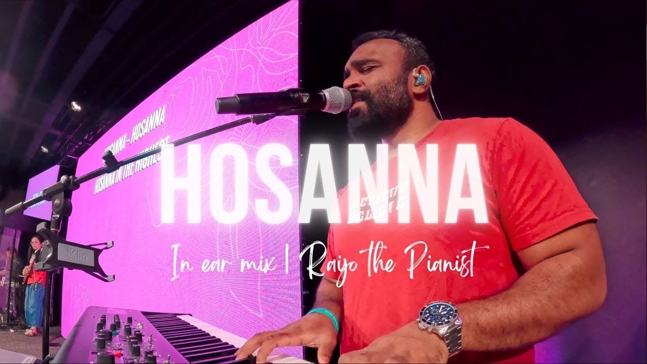 Hosanna | Piano cam - In ear mix | Raijo the Pianist - YouTube