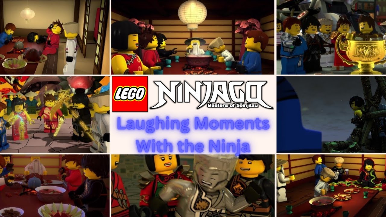 Laughing moments with the Ninja Lego Ninjago - YouTube