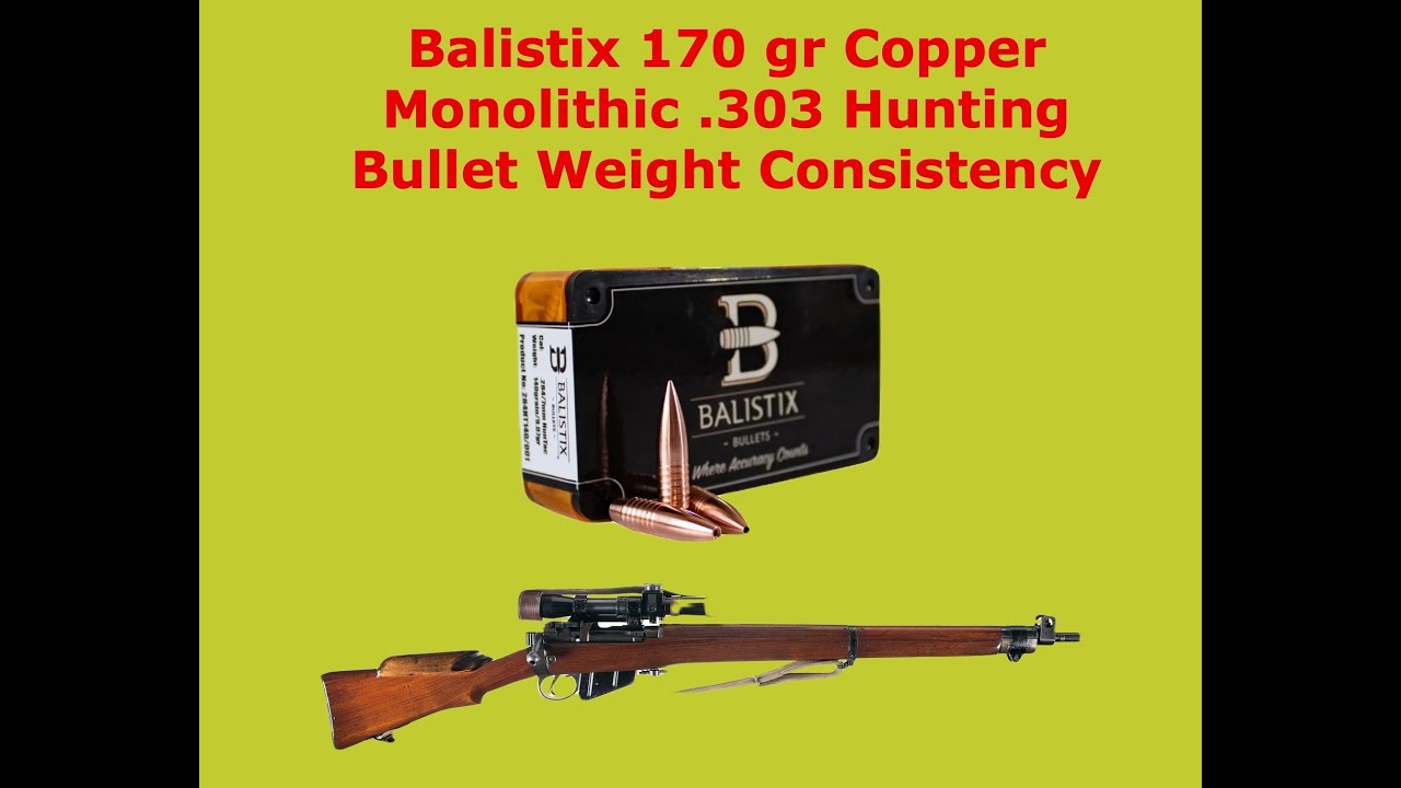 Balistix 170 gr Huntac 303 Copper Monolithic Hunting Bullet South ...