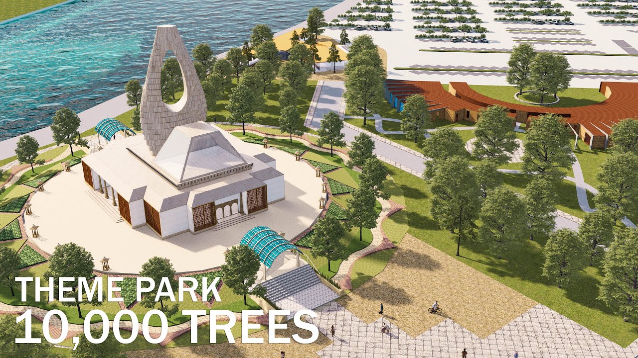 Vrindavan - Landscape Design for largest mythological park, Bangalore ...