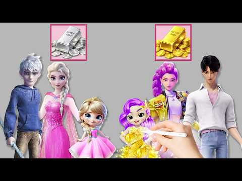 Who Has the Best Gold & Silver Fashion Rumi Family vs Elsa Family