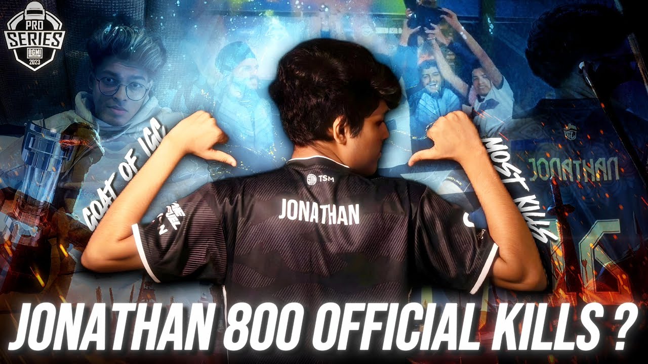 JONATHAN THE " OFFICIAL " GOAT OF BGMI - YouTube