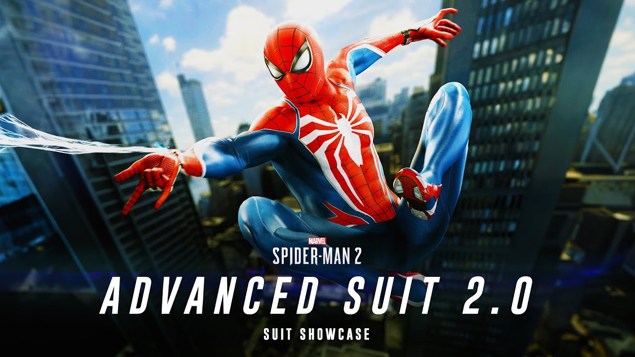 Marvel's Spider-Man 2 (PS5) Advanced Suit 2.0 Suit Gameplay (No ...