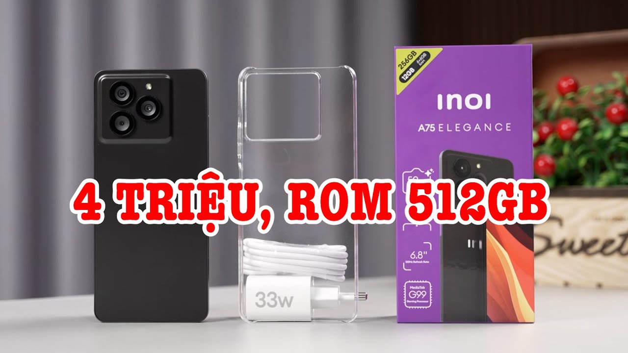 Trên tay INOI A75: ĐIỆN THOẠI 4 TRIỆU có ROM 512GB! - YouTube