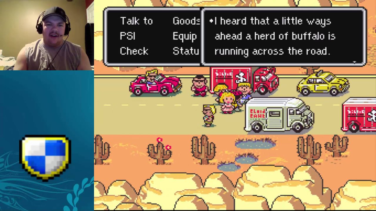 Let's Play Earthbound Part 8 - Traffic Jam - YouTube