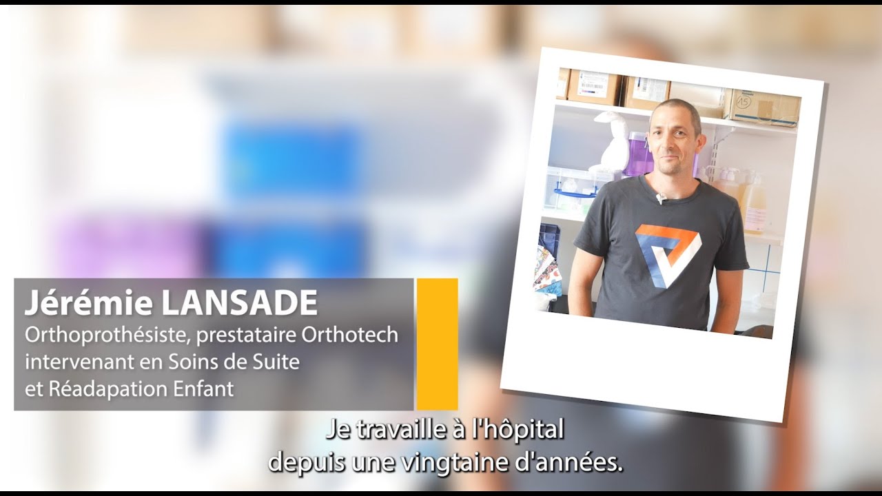 Mini-série "Mon métier" #6 Orthoprothésiste auprès des enfants - YouTube