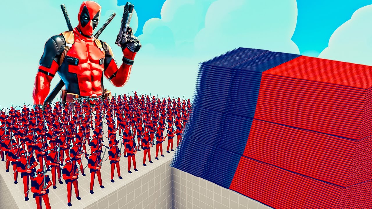 200x DEADPOOL + 1x GIANT vs EVERY GOD - Totally Accurate Battle ...