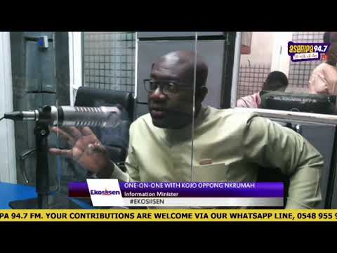 It's early days for Akufo-Addo to address nation on economic challenges - Kojo Oppong Nkrumah opines