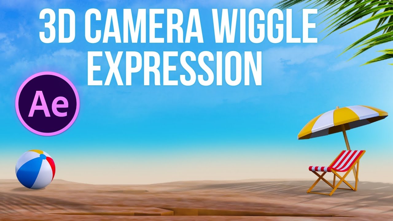 After Effects 3D Camera Wiggle Expression - YouTube