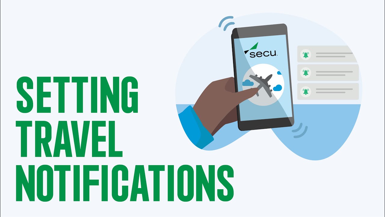 How to Set Up Travel Notifications on your SECU Account | SECUMD - YouTube