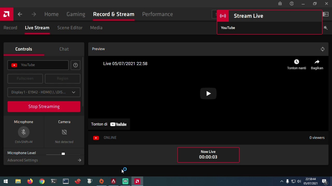 Live 05/07/2021 22:58 - YouTube