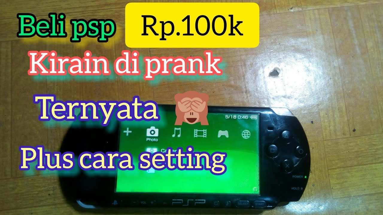 beli psp seri 3000 MURAH || dan setting supaya tidak lag atau no lemot ...