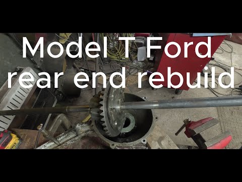 How To Rebuild Rear End On Model T Ford