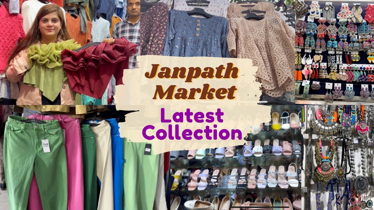 JANPATH Market LATEST COLLECTION 😍 | Janpath GUIDE | What to shop at ...