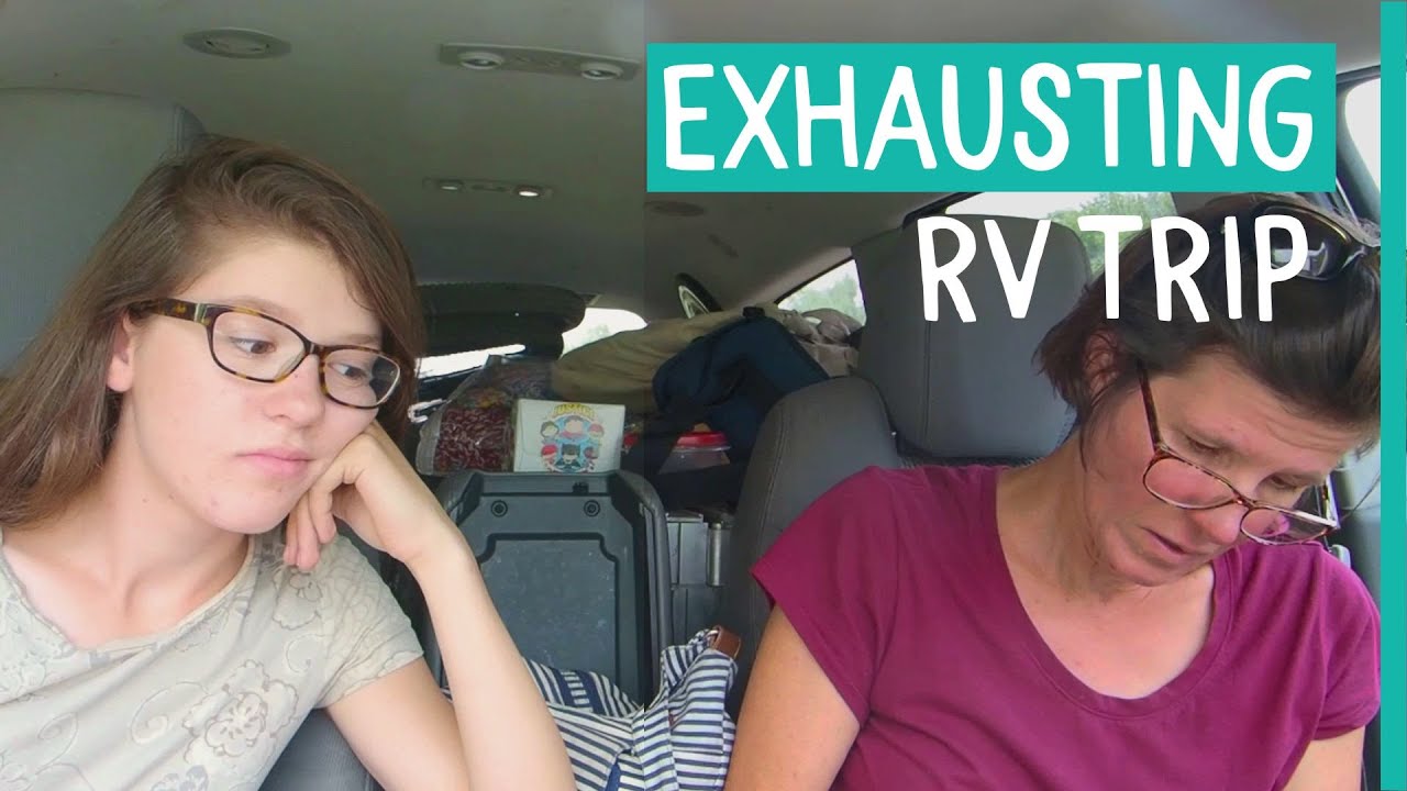 GRUELING CROSS-COUNTRY RV TRIP - 2800 MILES IN 5 DAYS (FULL TIME RV ...