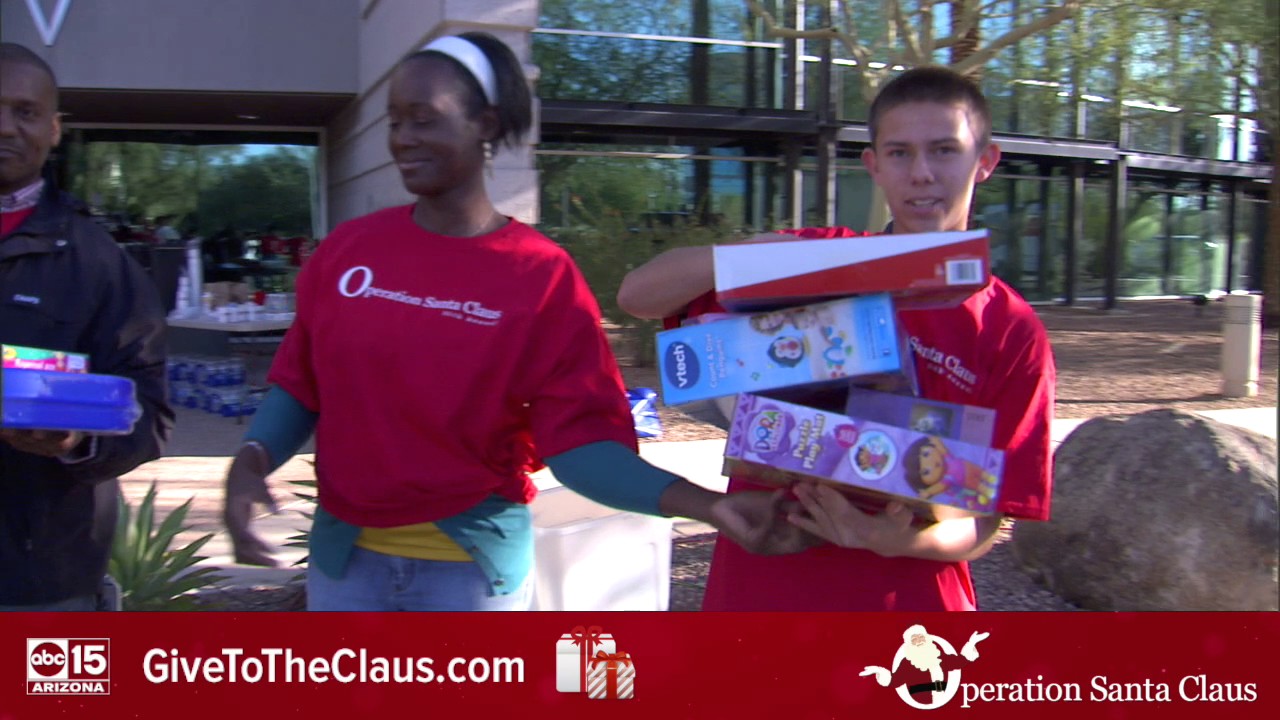IRIS HERMOSILLO - ABC15 OPERATION SANTA CLAUS - YouTube