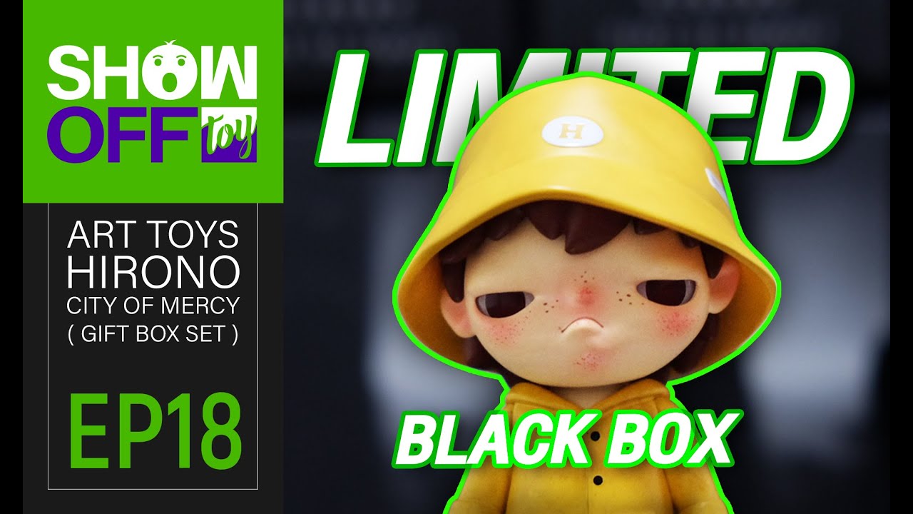 รีวิว Hirono V3 Gift Box City of Mercy กล่องดำ จาก Popmart [SHOW OFF ...