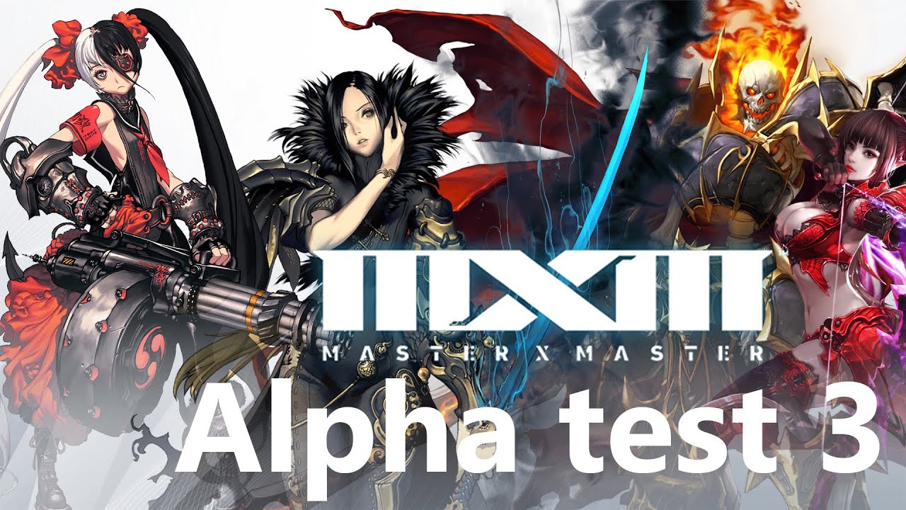 Master X Master 3rd Alpha test dungeons, arena, titan ruins and more ...