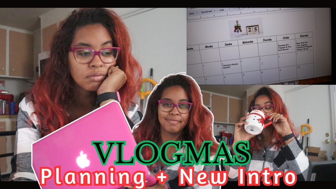 WHAT IS VLOGMAS? | PLANNING + NEW INTRO REVEAL | #VLOGMAS DAY 1 - YouTube
